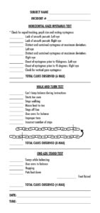 dwi-field-sobriety-checklist - Bryce A. Fetter